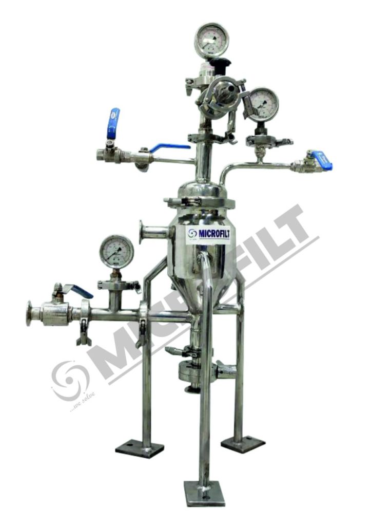 Bench Top Candle Filter - Microfilt India