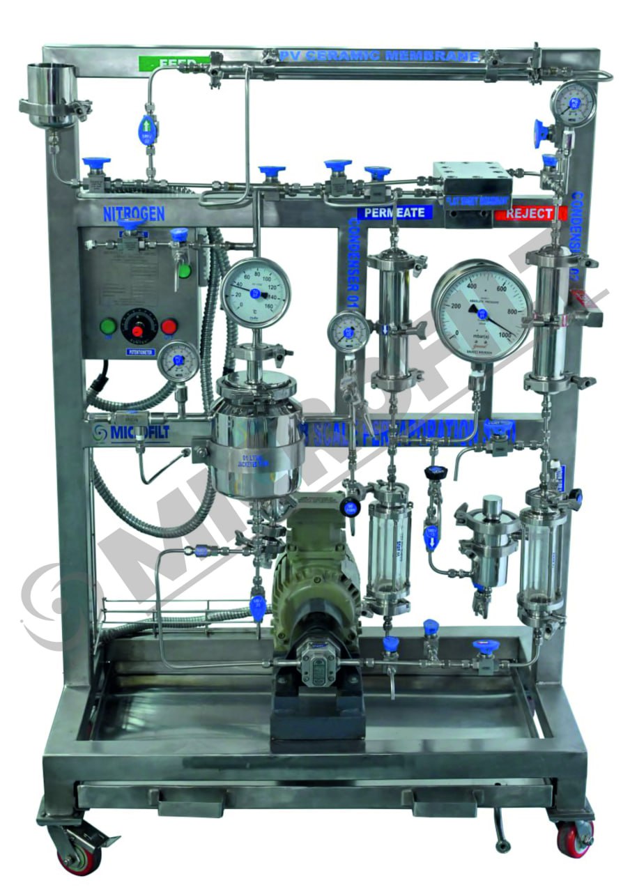 Pervaporation (PV) & Vapor Permeation (VP) Lab Tester - Microfilt India
